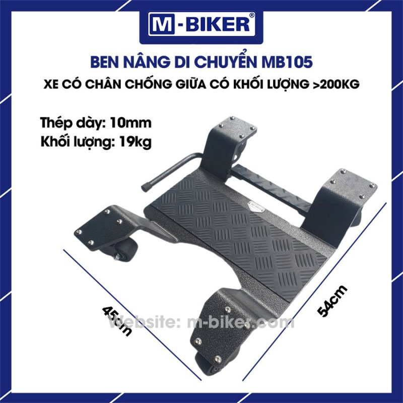 Ben nâng xe MB105 Freeship dành cho xe dưới 450kg